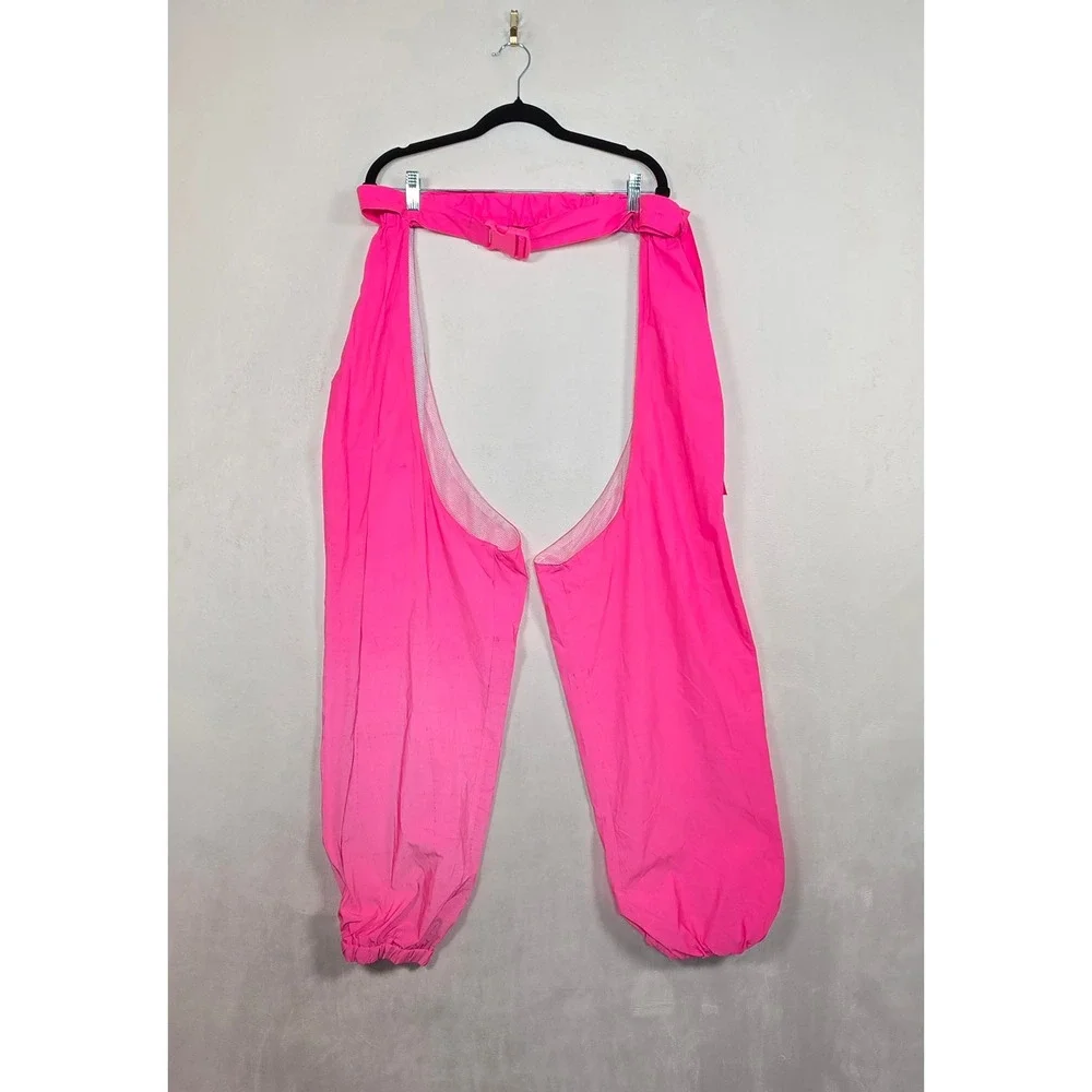 iHeartRaves | Pants & Jumpsuits | Iheartraves Chaps Women Xl Pink ...